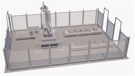 Palletizing Cell Scene 01 3d Model Turbosquid 2139100