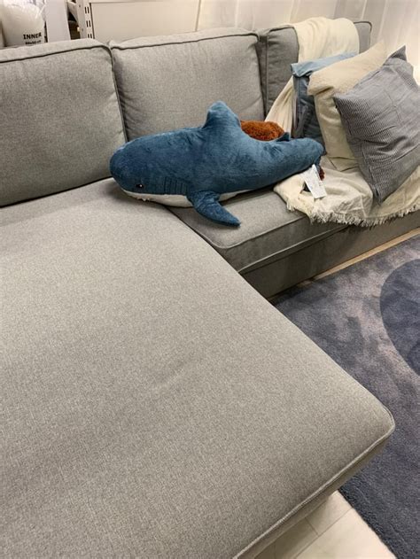 Blahaj and friends chilling on the sofa IKEA Reading : r/BLAHAJ