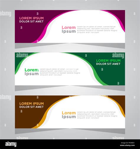 Vector Abstract Design Web Banner Template Web Design Elements Header Design Abstract