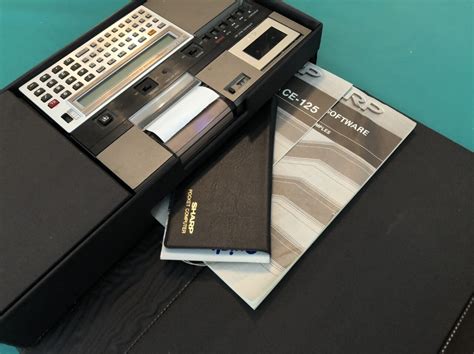 Sharp Pc 1250a Pocket Computer With Ce 125 Cassete Printer Dock Buy