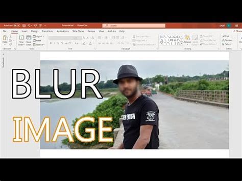 How To Blur Background Powerpoint