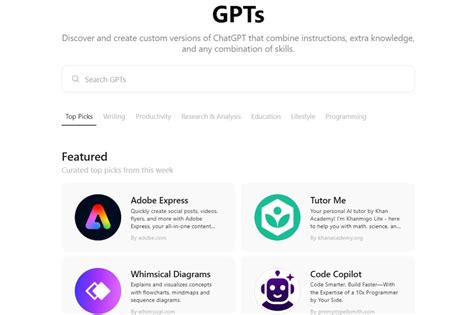 Chatgpt Rolls Out Free User Access To Custom Gpts Can Now Try Purpose Specific Ai Chatbots