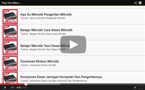 Tutorial Mikrotik Lengkap Apk For Android Download