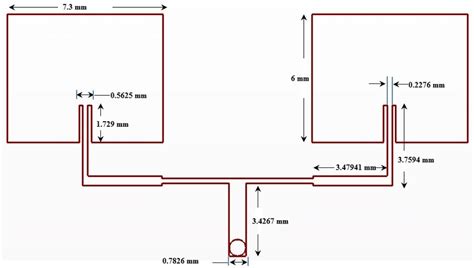 Patch Antenna Array Layout Download Scientific Diagram