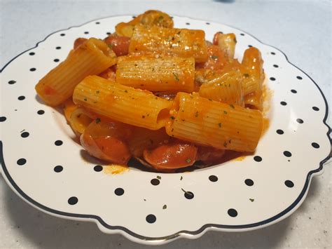 리가토니 파스타 만들기