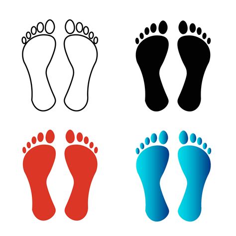 Resumen Mujer Huella Silueta Ilustración 25839896 Vector En Vecteezy