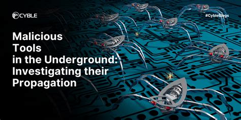 Underground Malicious Tools Investigating Propagation