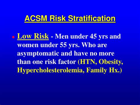 Ppt Acsms Guidelines For Exercise Testing And Prescription Chapter 2 Health Screening