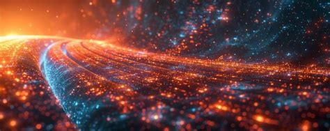 Premium Photo Binary Pathways Crisscrossing Wallpaper