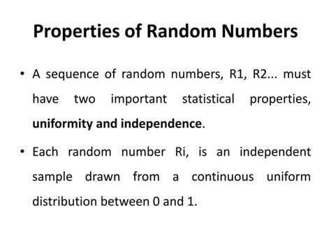 Mt6702 Unit 2 Random Number Generation Pptx