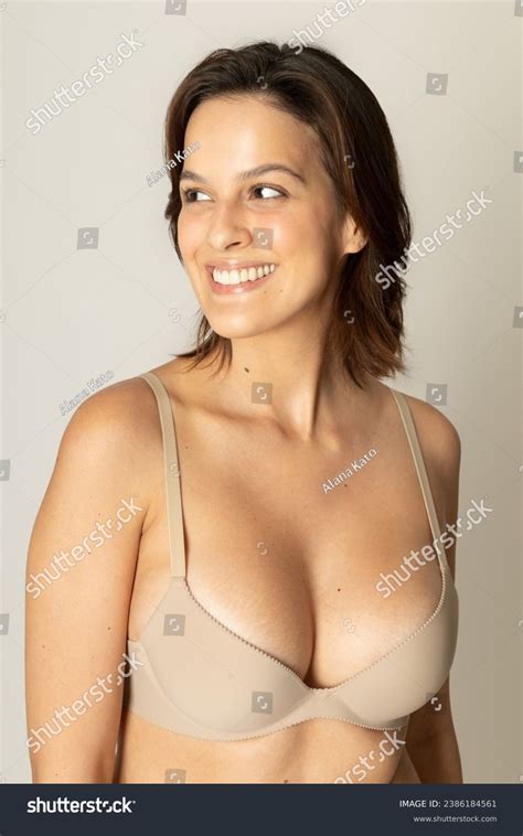Skin Colored Female Underwear Loose Hair Model Stock Photo Shutterstock