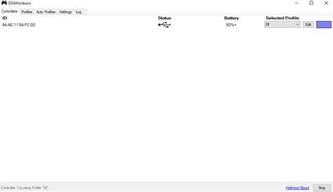 Battery Doesn T Display Over Issue Ryochan DS Windows GitHub