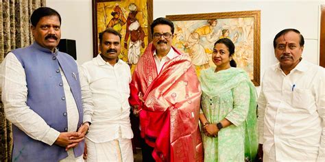 Actor R Sarath Kumar Led Aismk To Join Hands With Bjp For Lok Sabha