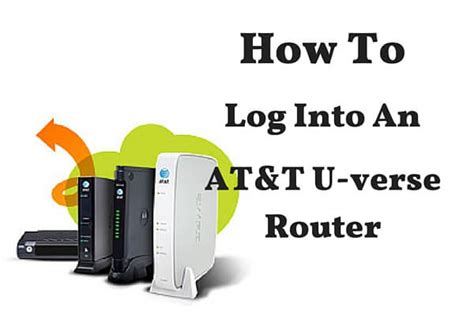 Atandt U Verse Router Setup