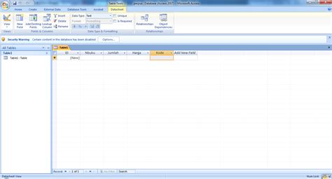 membuat program perpustakaan visual basic 6 dengan microsoft access