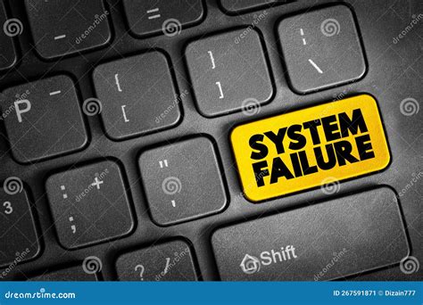 System Failure Problem With Hardware Or With Operating System Software That Causes Your System