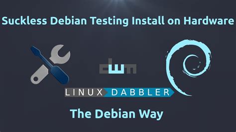Suckless Debian Install Youtube
