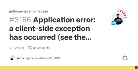 Application Error A Client Side Exception Has Occurred See The