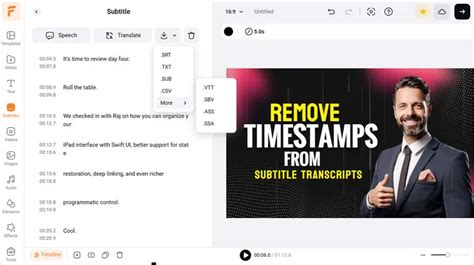 Timestamp Remover For Transcripts Clean Timestamps From Transcript