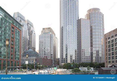 Nice Modern Buildings In Boston Editorial Stock Image Image Of Boston