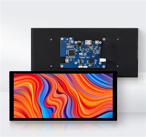 Cayoxin 긴 스트립 디스플레이 라즈베리 파이 터치 스크린 1600720 Hdmi Qled Aida64 서브 디스플레이 Pc용 휴대용 모니터 104 인치