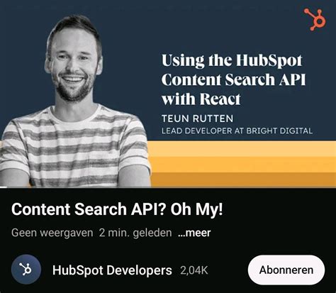 teun rutten on linkedin community hubspot development