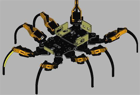 Assemblies Spider V1 Robot Electrons By Design