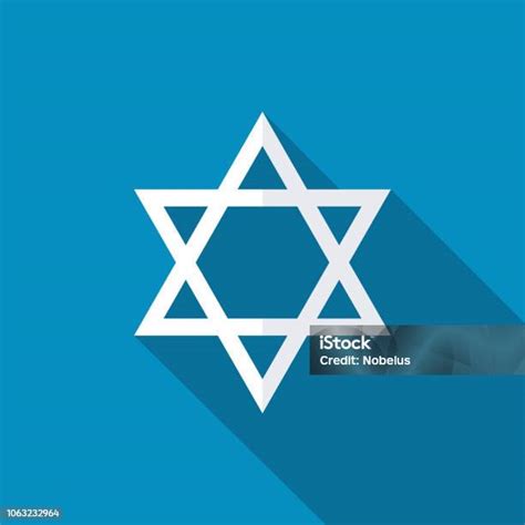 스타 데이비드의 아이콘 노래 기호입니다 긴 그림자와 평면 디자인 스타일 0명에 대한 스톡 벡터 아트 및 기타 이미지 0명 Israelite 기 Istock