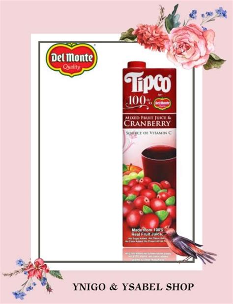 Delmonte Tipco Cranberry Mixed Fruit Juice Ready To Drink 1l Lazada Ph Delmonte Tipco Cranberry Mixed Fruit Juice Ready To Drink 1l Lazada Ph