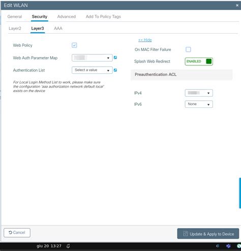 External Captive Portal On Ewc Catalyst 9115 Cisco Community