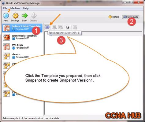 create linked clone vps from the template snapshot v1 virtualbox ppt
