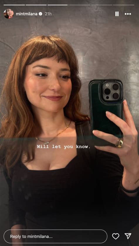Atandt Lily Actress Milana Vayntrub 60 Photos Moonagedaydreamfilm