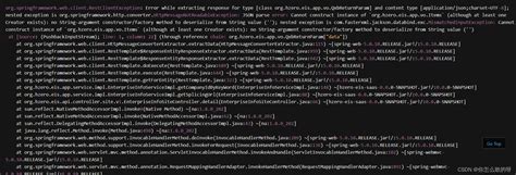 Json Parse Error：cannot Construct Instance Of `orghzeroeisappvo