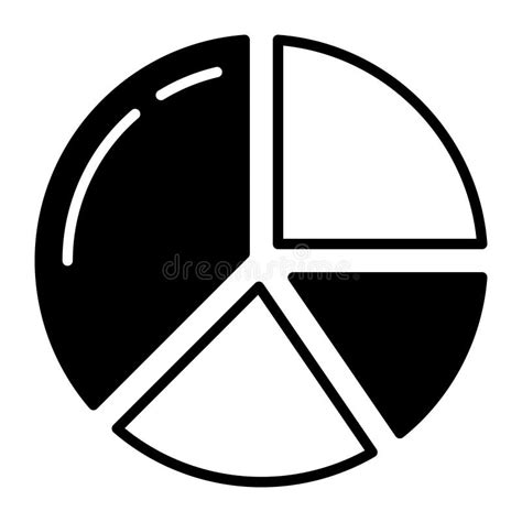 Pie Chart Vector Icon In Trendy Design Style Stock Vector Illustration Of Chart Diagram