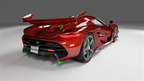 Koenigsegg Jesko 3d Model By Bilal Ahmad