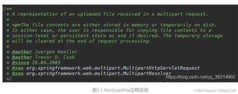 转载：初步理解multipartfilemultipartfile 非spring Csdn博客