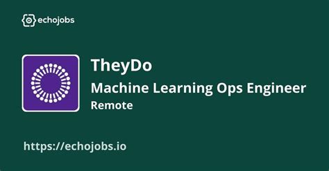 Theydo Is Hiring Machine Learning Ops Engineer Remote Python Fastapi Docker Kubernetes Aws