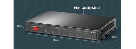 Buy Tp Link Tl Sg P Port Gigabit Switch With Port Poe Tl Sg P Pc Case Gear Australia