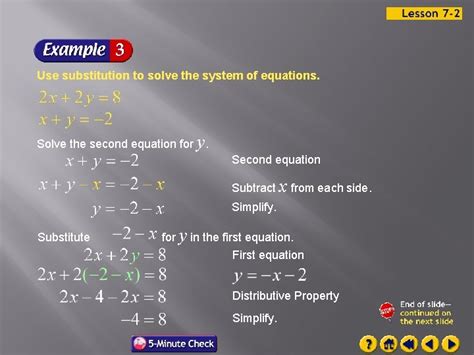 Lesson 7 2 Substitution Keys For Doing Substitution