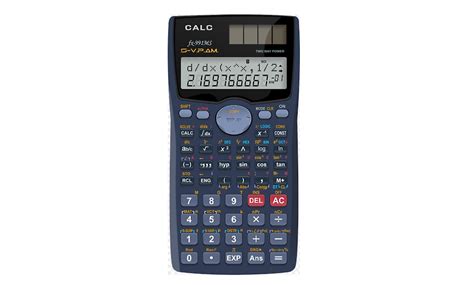 공학용계산기 분수모양 사용하기