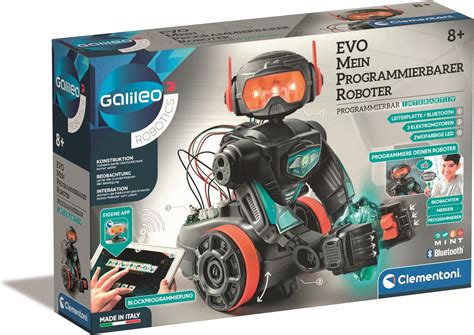 Clementoni Galileo Robotics Evo Robot Programmable Toy