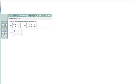 solved use the following matrices to compute 6a 2b a b