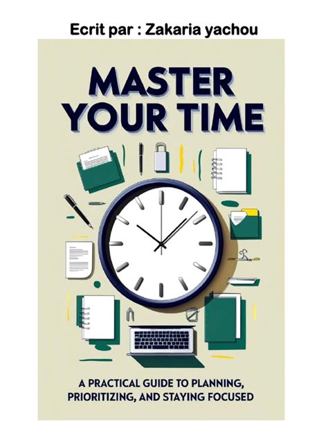Master Your Time Pdf Time Management Professional Skills