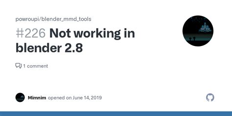 Not Working In Blender Issue Powroupi Blender Mmd Tools GitHub