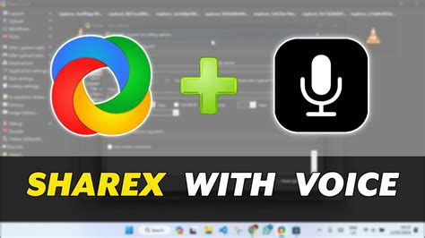How To Record Voice With Sharex Screen Recording Youtube