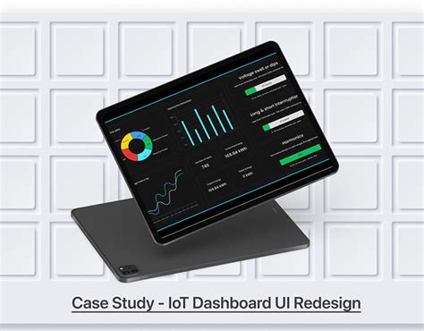 Case Study IoT Dashboard Redesign Project Behance