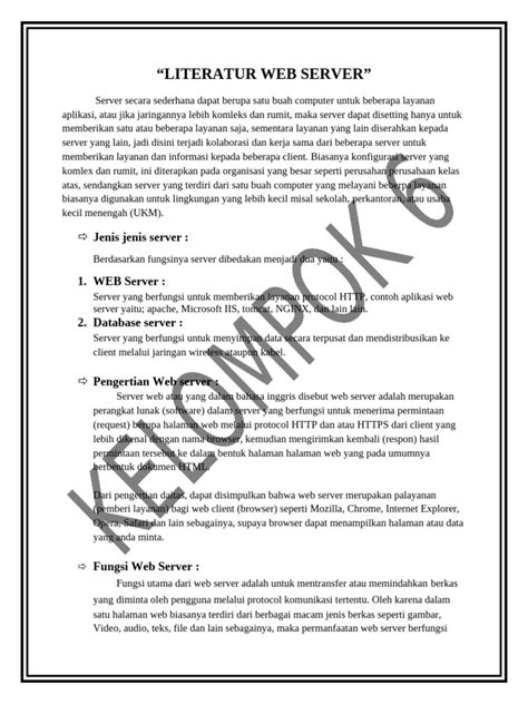 Kelompok 6 Web Server Pdf