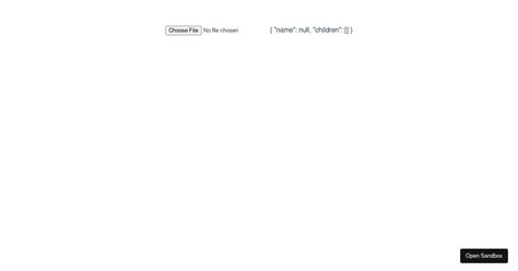 File Upload Codesandbox