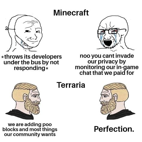 Game Dev Vs Chad Dev Rmemes