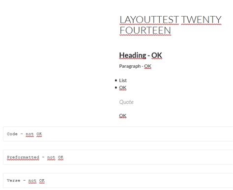 Layout Of Some Standardblocks In Some Standardthemes Is Broken In